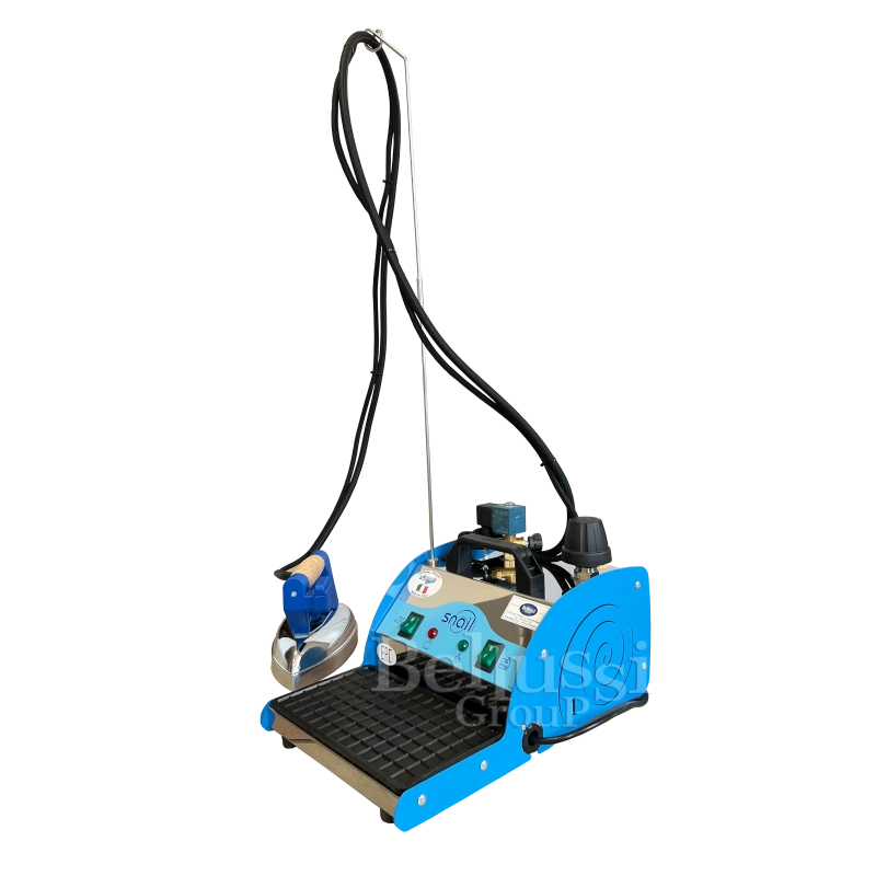 Steam generators, steam stations, steam stations with an iron